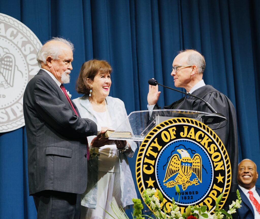 Inaugural Ceremonies for Mayor John Horhn and the Jackson City Council ...